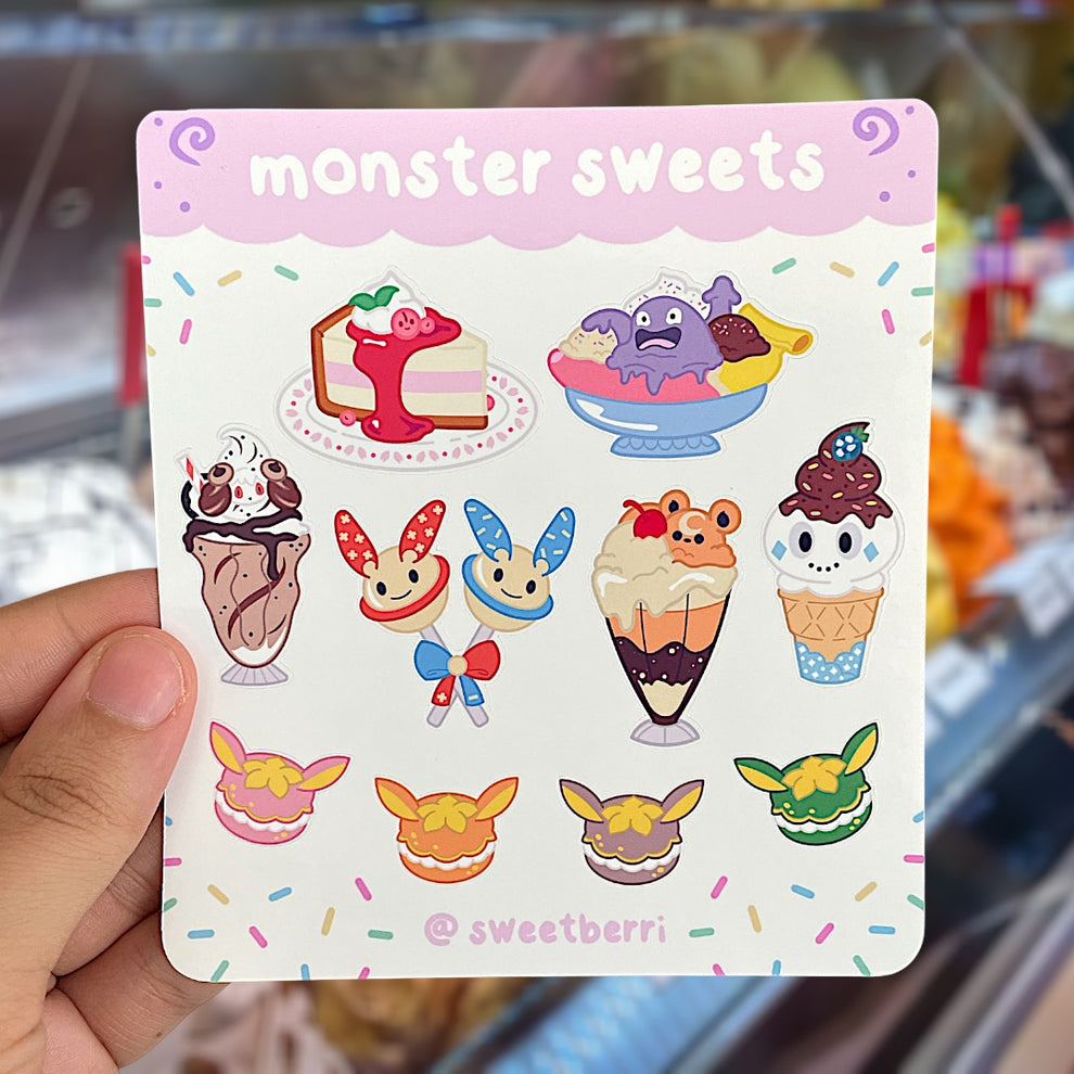 pokesweets | sticker sheet – Sweet Berri Studios
